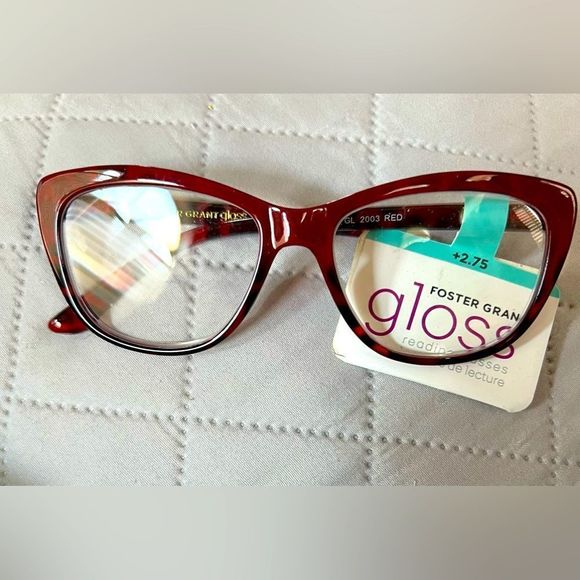 Foster Grant | Accessories | Foster Grant Gloss 275 Red Readersnwt ...
